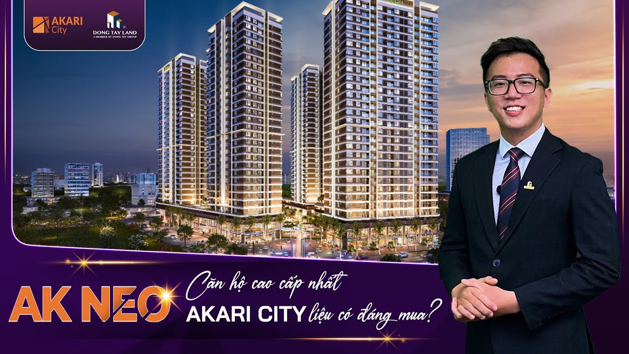 AK NEO – Căn hộ cao cấp nhất Akari City của CĐT Nam Long vừa được mở ...