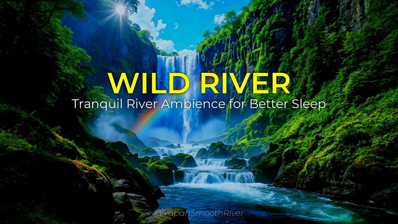 WILD RIVER - Tranquil River Ambience for Better Sleep - YouTube