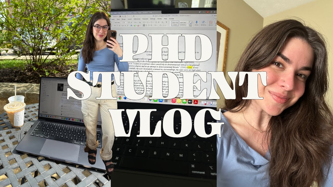 HONEST DAY IN THE LIFE VLOG: PhD student writing a dissertation about ...
