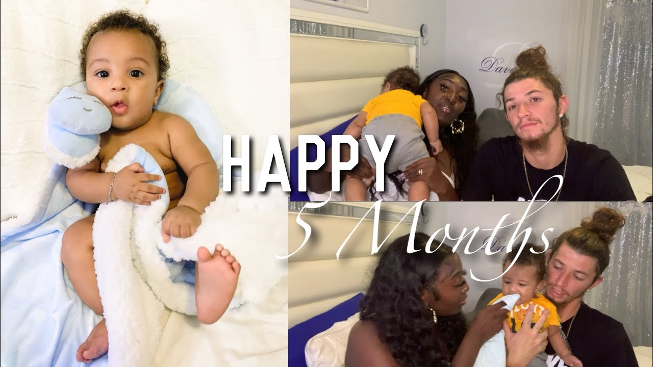 BABY UPDATE + BTS OF HIS 5 MONTH MINI PHOTO SHOOT @ home 🤍 - YouTube