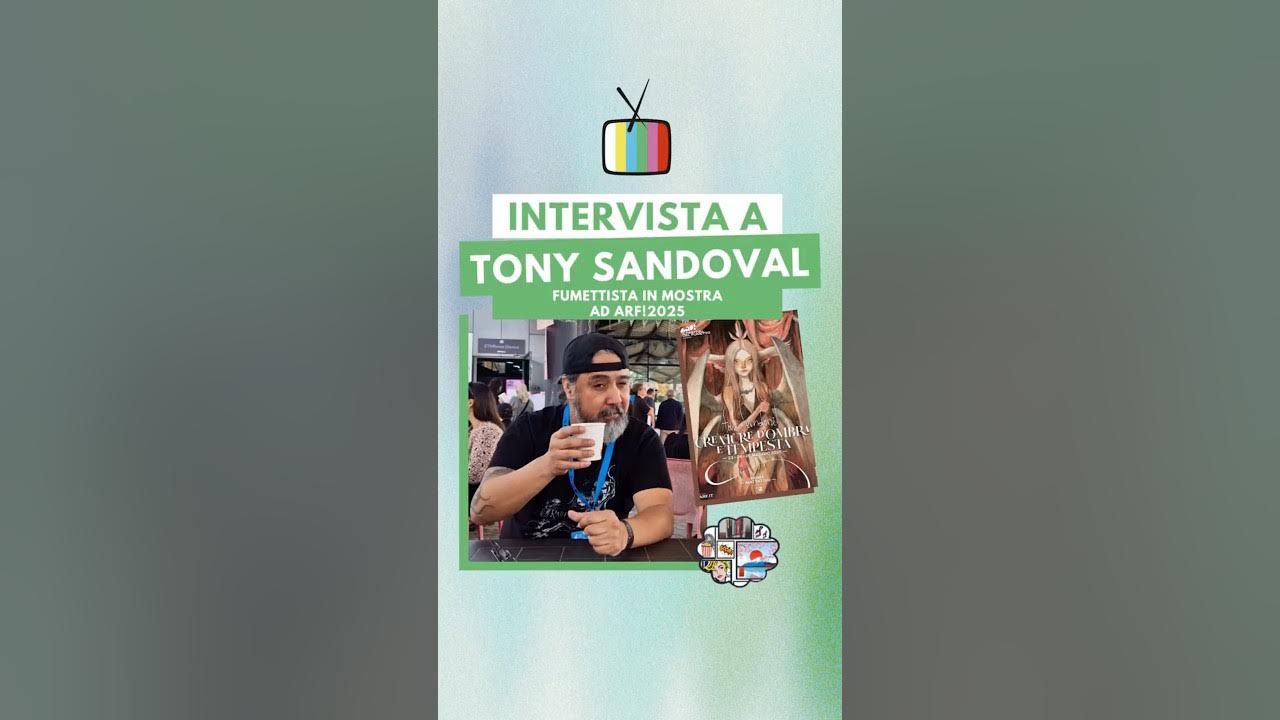 Tony Sandoval - Intervista all'Arf! Festival 2025 di Roma - Clip: let's talk about metal music ...