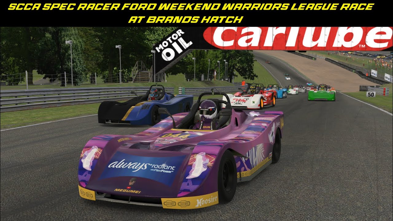 SCCA SRF Weekend Warriors League Race At Brands Hatch - YouTube