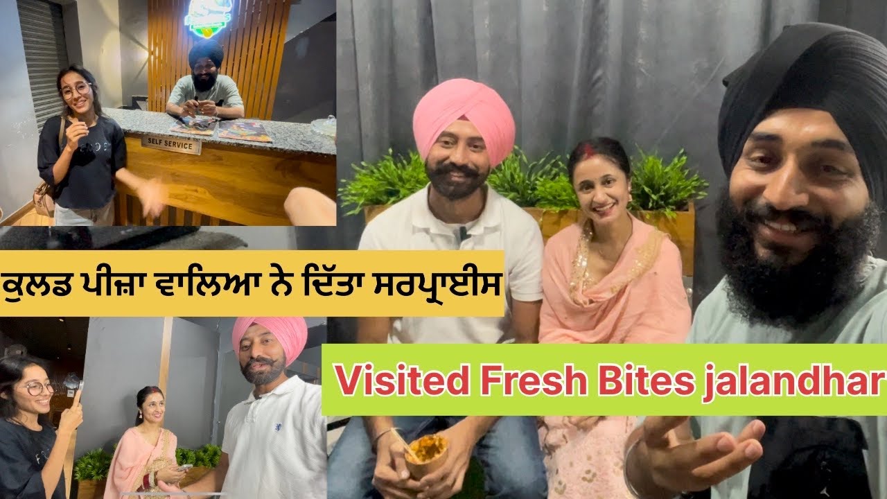 Fresh bites kulhad pizza | ⁠ kulhad pizza couple ...