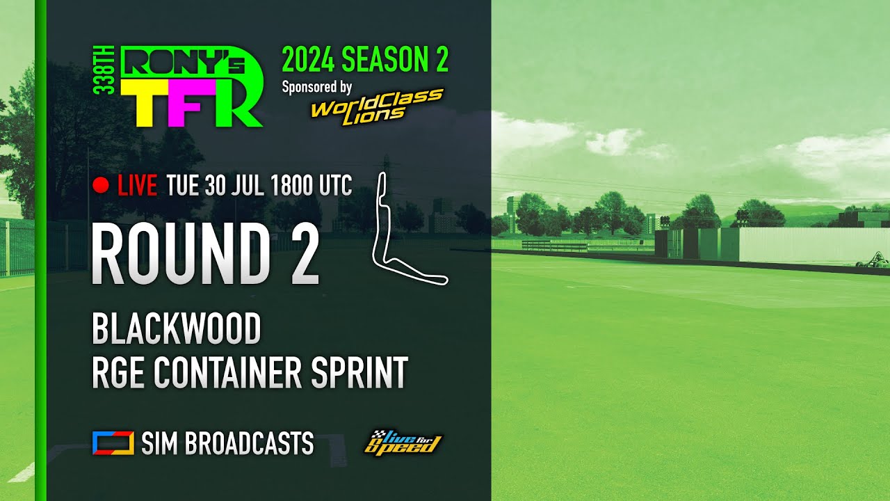 338th Rony's Tuesday Fun Race - 2024 Season 2 Round 2 | Live for Speed ...