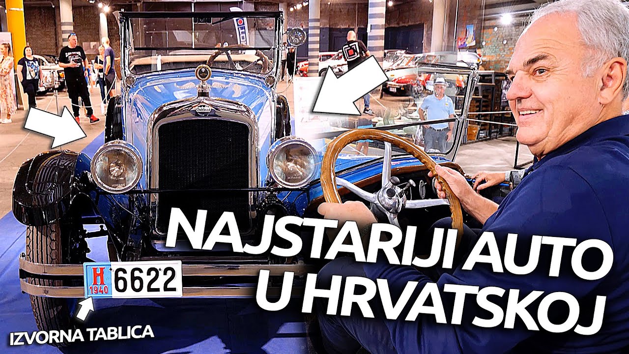 Najstariji Auto kupljen u Hrvatskoj - Oakland True Blue Six 1925. - YouTube