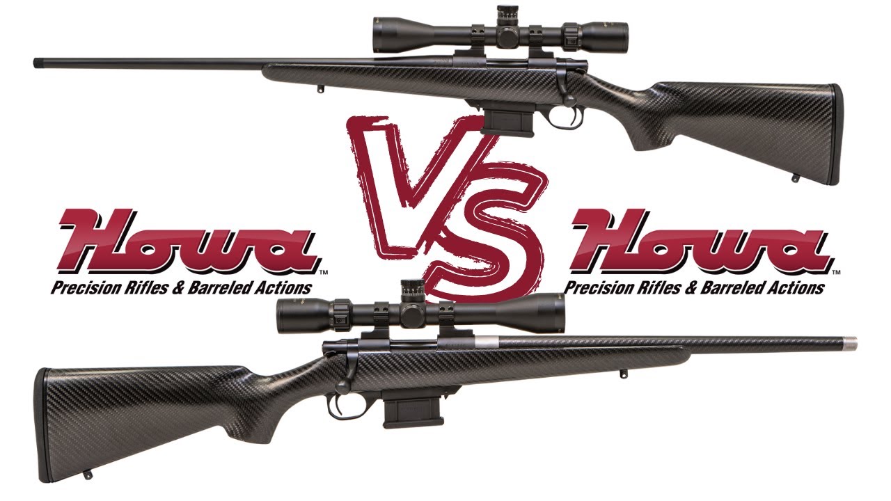 Howa Stalker vs. Howa Carbon Elevate - A Precision Rifle Showdown ...