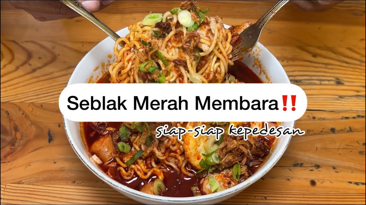 Seblak Merah Membara Tapi Kog Manis Youtube