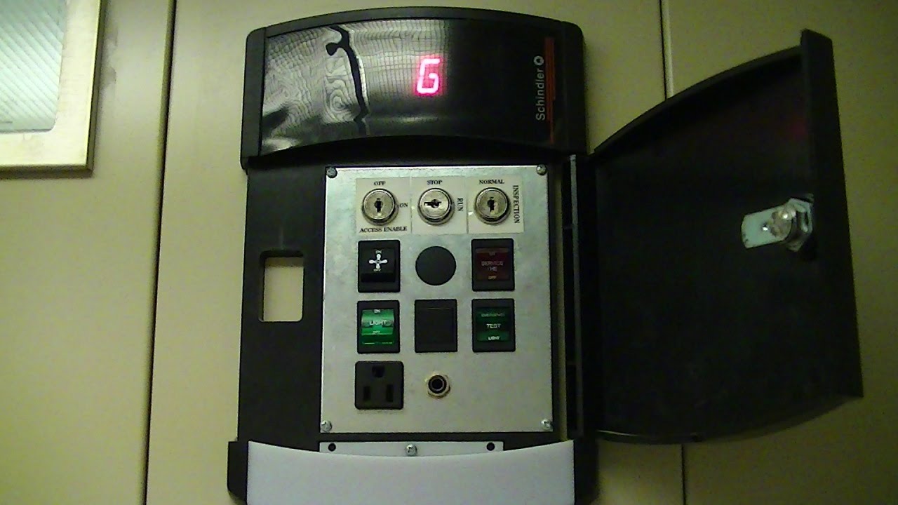 Schindler 330A Hydraulic Elevator @ 1 Rossland Road West, Ajax ON - YouTube