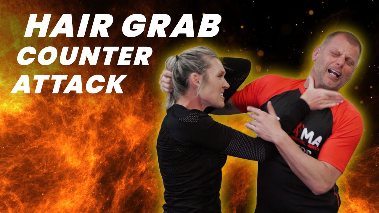 Self Defense | Defense Against a Hair Grab - YouTube