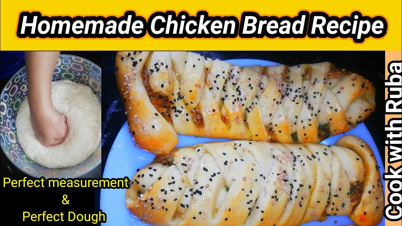 Homemade Chicken Bread Recipe by Cook With Ruba | Chicken Bread Recipe ...