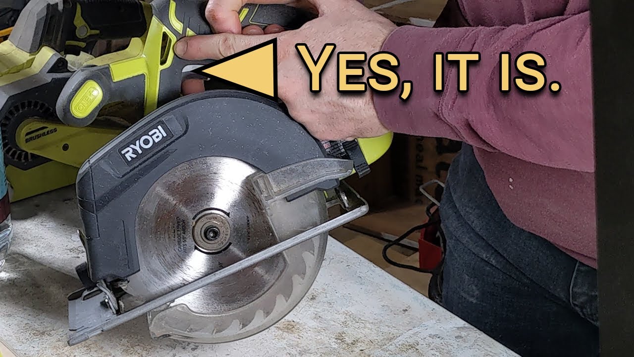 Is It Worth Fixing a Broken Ryobi Radial Saw in 10 Minutes? - YouTube