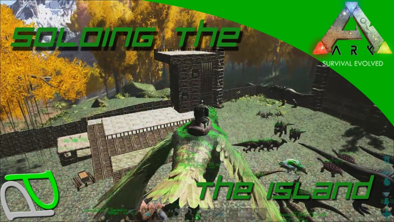 Jungle Watch Tower! Soloing the Ark S2E30 - YouTube