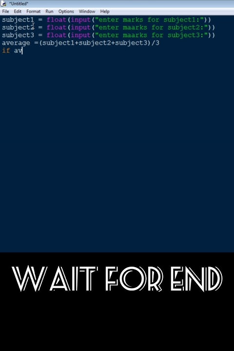 Python Program to print average grade Error ⚠️⚠️#shorts #youtubeshorts ...