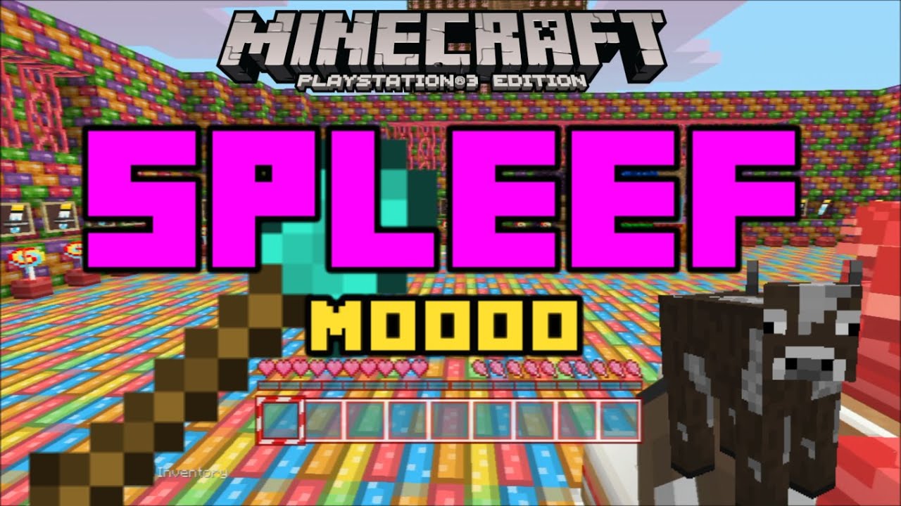 Minecraft/Ps3 Spleef with Friends (Candy Arena) - YouTube