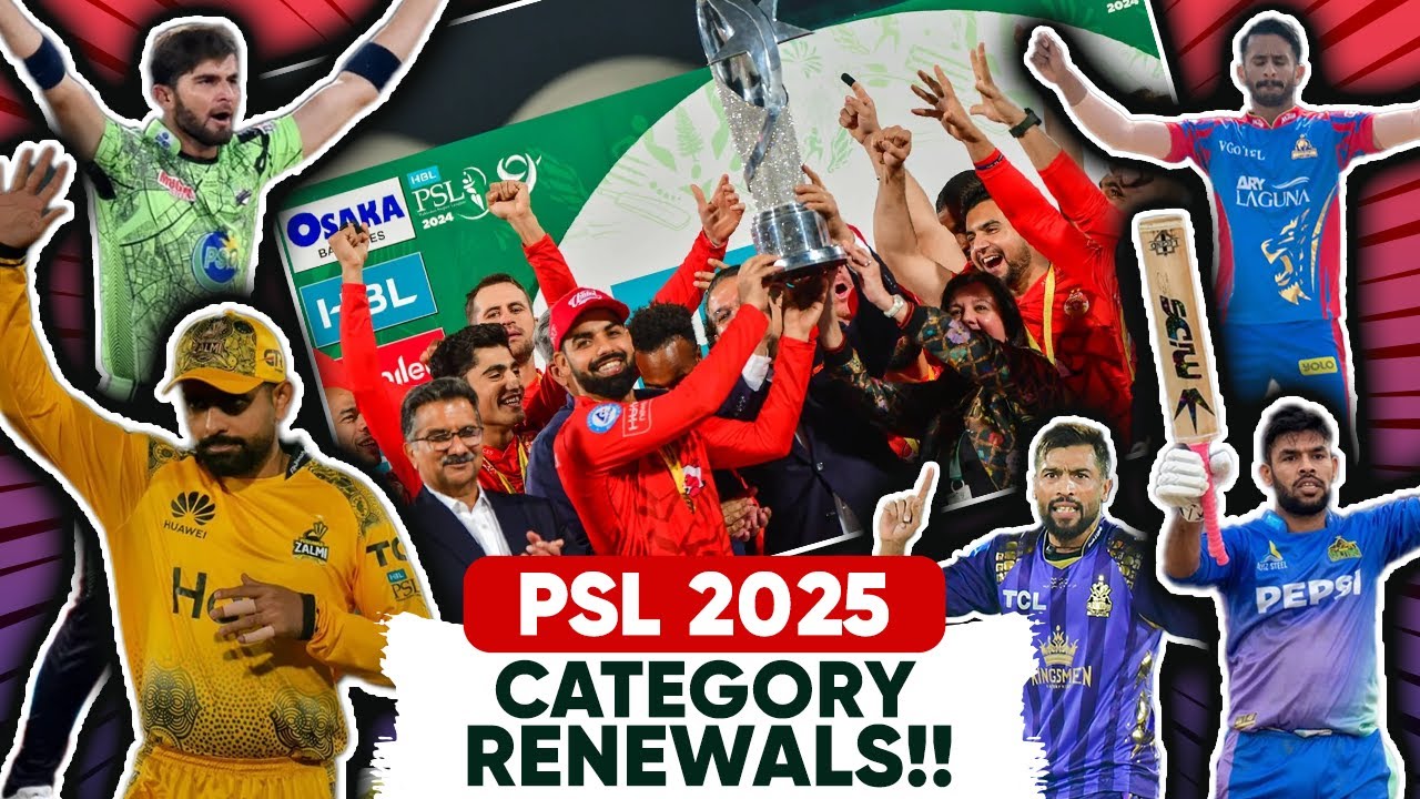 PSL 2025 Unveiled: Players Take Flight with Unexpected Category ...