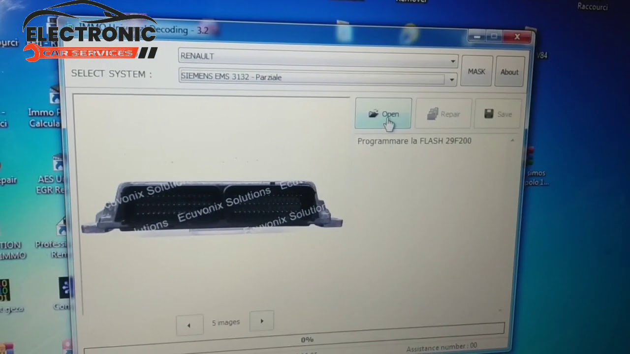 comment lire et écrire sur ems 3132 avec ktag - YouTube