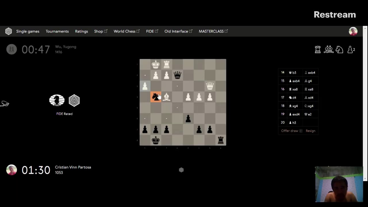 Road to Chess Mastery : FIDE Chess Online Arena Game 13 || June 30 2021 ...