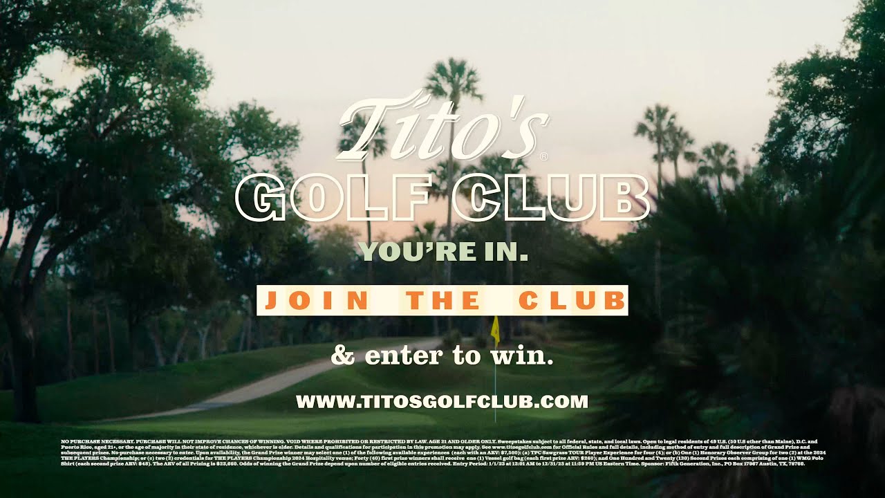 Tito's Golf Club. Join Today! - YouTube