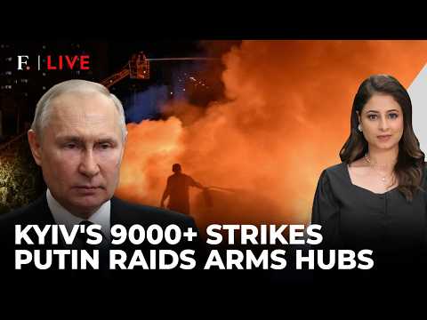'Surrendering Only Option?': Putin Escalates Attacks After '9000+' Ukraine Strikes | Firstpost Live
