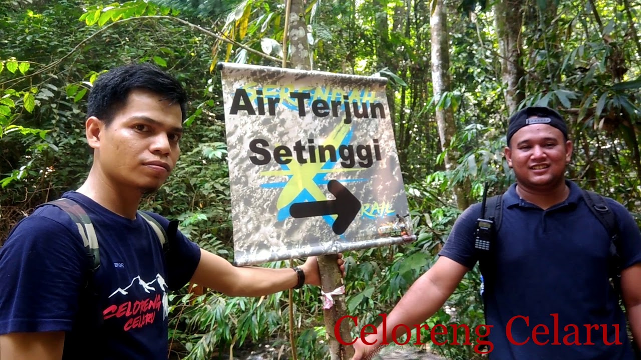 HIKING KE AIR TERJUN SETINGGI - YouTube