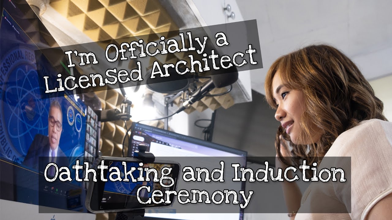 Officially a licensed Architect | Vlog 29 | Oathtaking and Induction ...