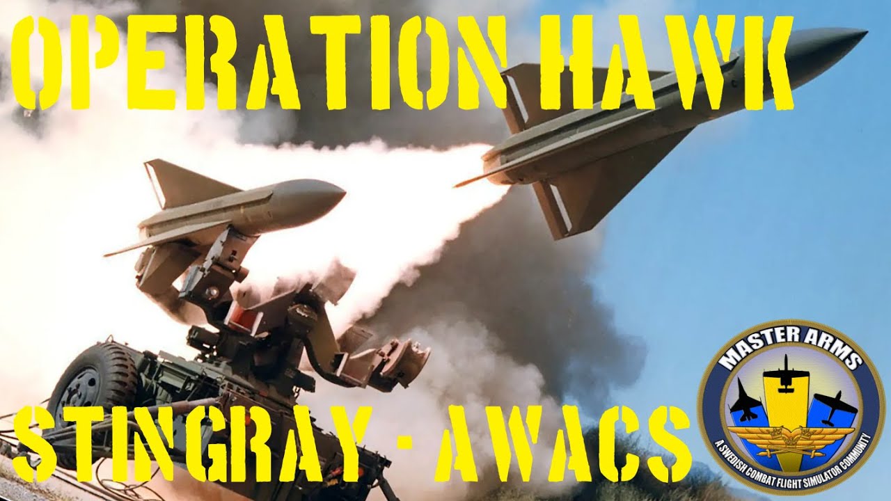 Operation Hawk | AWACS | DCS | LotATC | Master Arms - YouTube