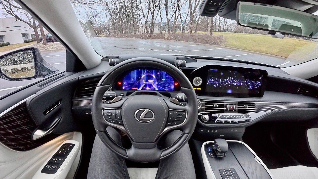 2024 Lexus LS 500h AWD - POV Driving Impressions - YouTube