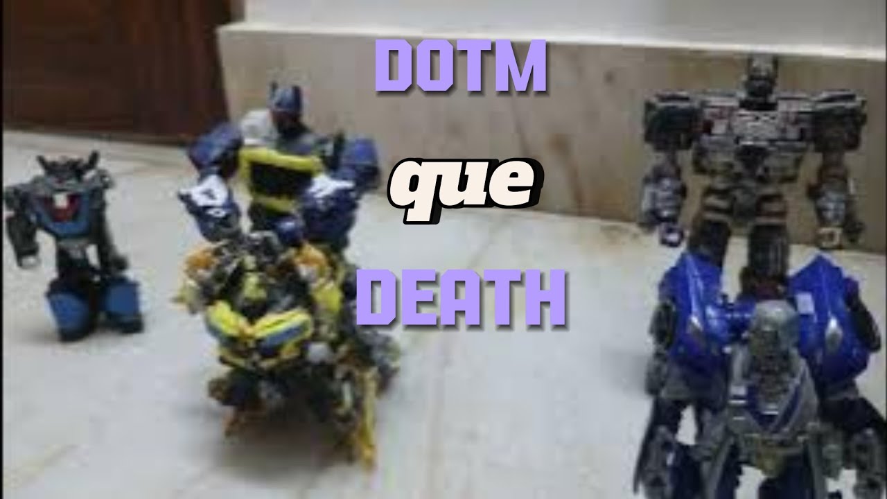 Transformers dark of the moon que death stop motion - YouTube