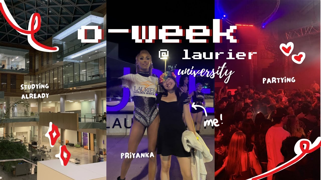 🎉 o-week at laurier university | first week of uni - YouTube