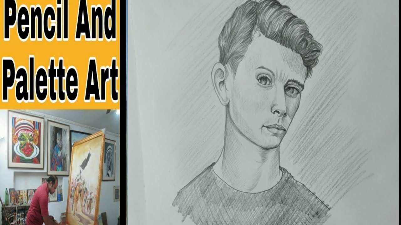 How to draw Handsome Boy/Pencil drawing and sketch of Boy/ Easy ...