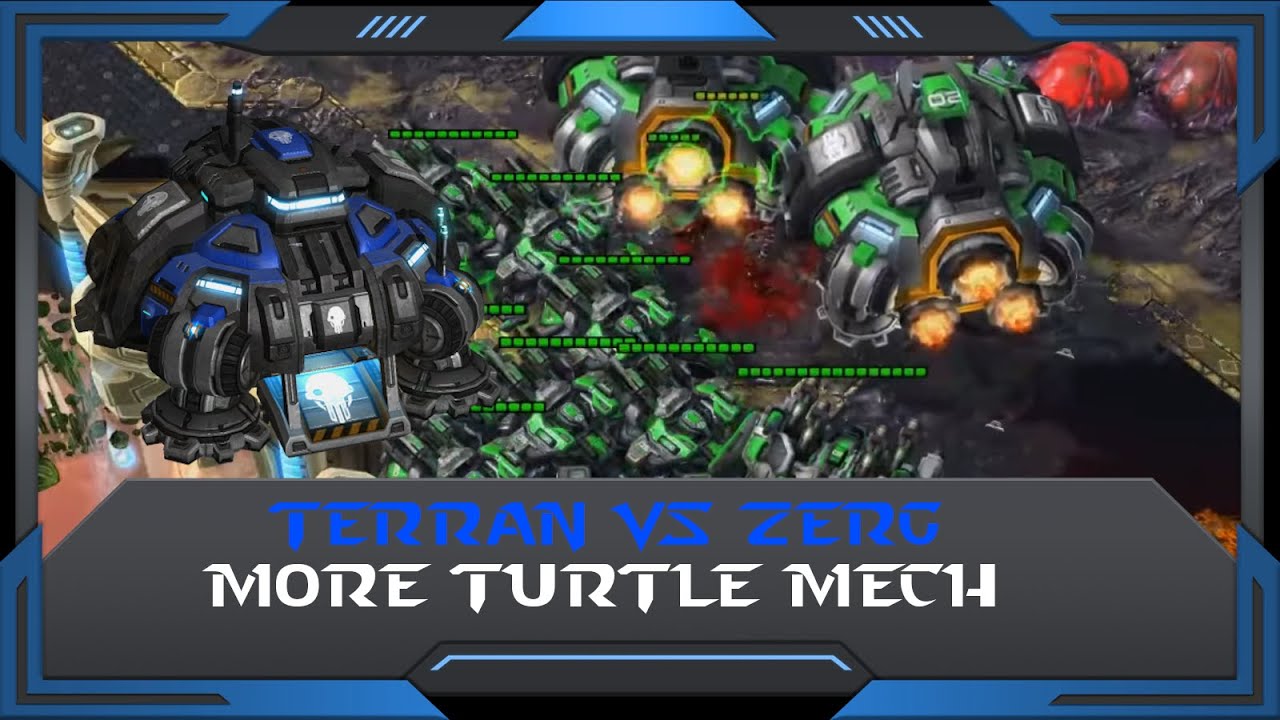 StarCraft 2 (RuFF Highlight): More Turtle Mech - YouTube