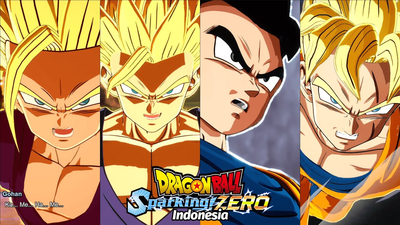 Gohan All Transformations + Ultimate Attacks | Dragon Ball Sparking ...