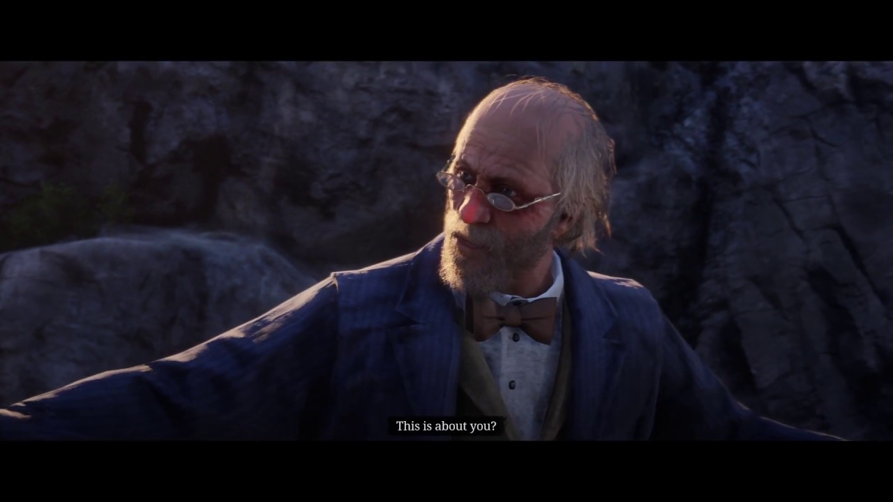 Red Dead Redemption 2 | Bounty Encounter Benedict Allbright - YouTube