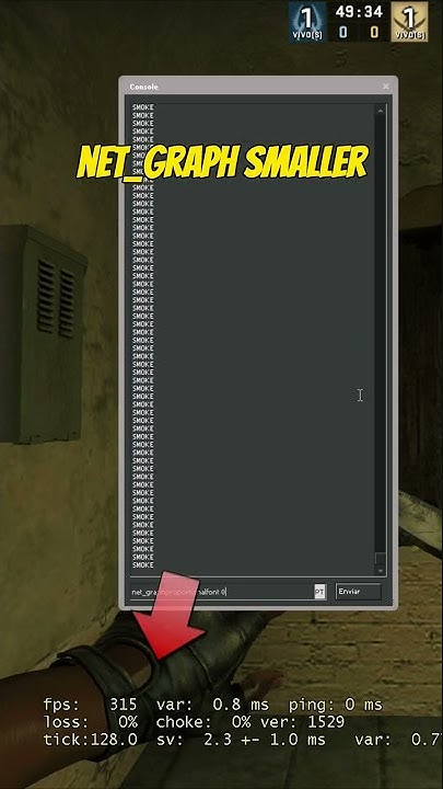 NET GRAPH SMALLER #csgo #shorts - YouTube