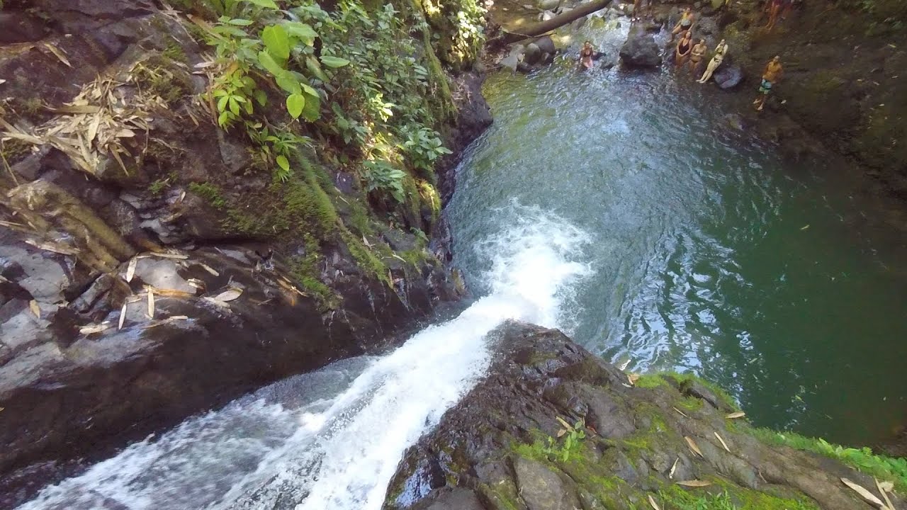 Uvita Waterfall Slide (aka Cascada Verde) - Uvita, Puntarenas, Costa ...