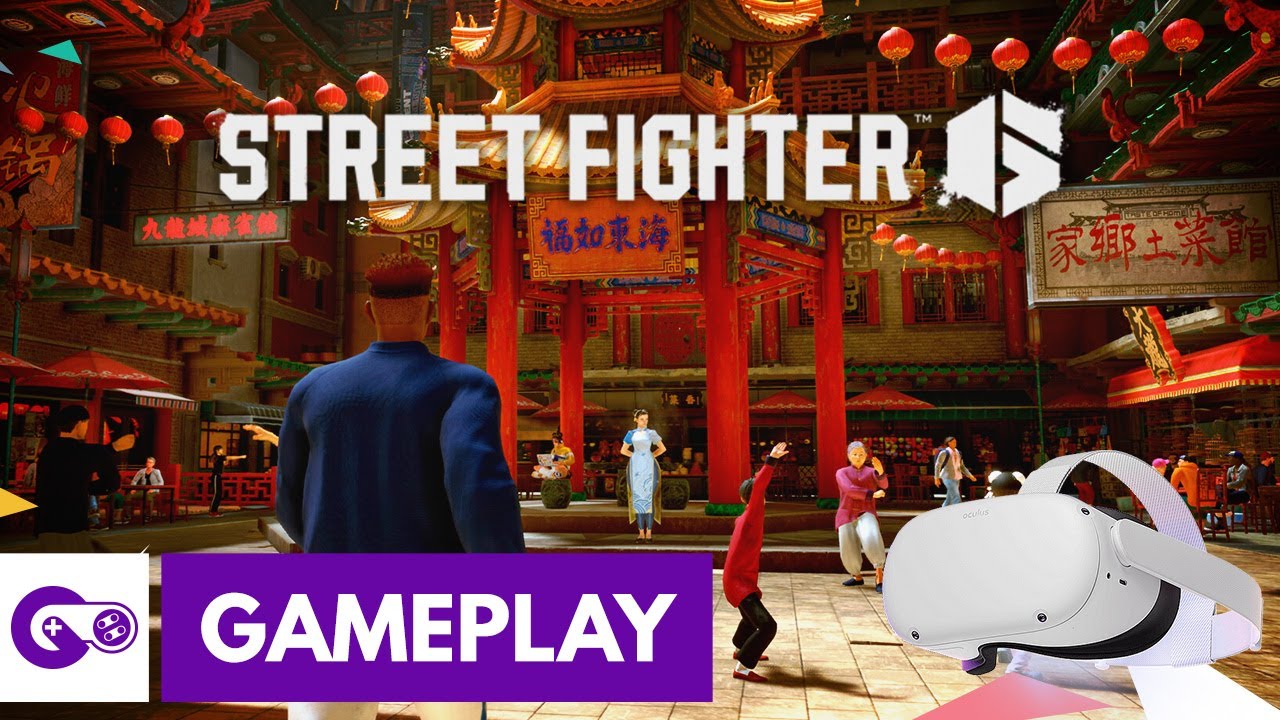 Street Fighter 6 - VR Mod【no PC】- Gameplay sem comentários - YouTube