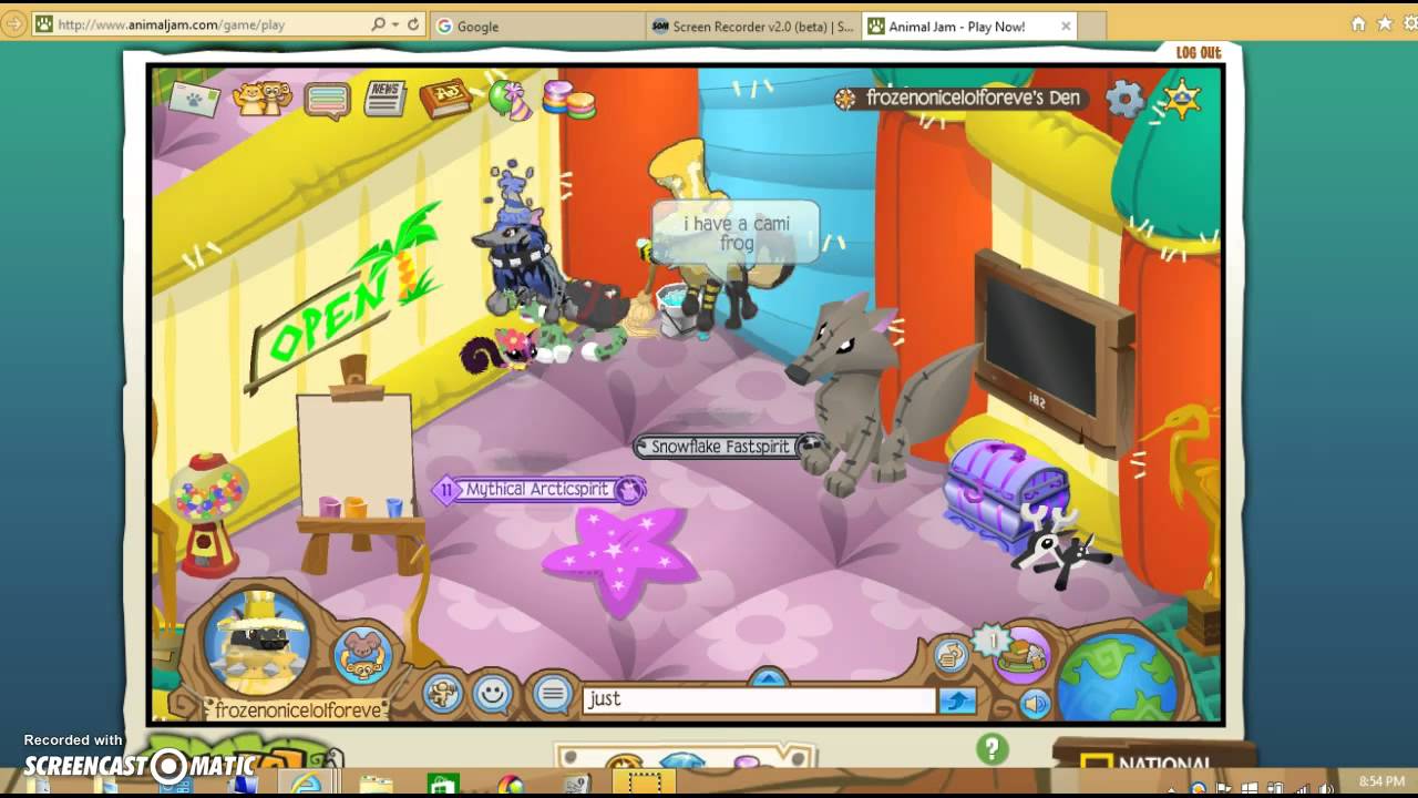 Animal jam #2 Randomness! - YouTube