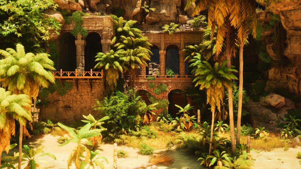 The Center Ruins Starter Base | Build Guide | ARK: Survival Ascended ...