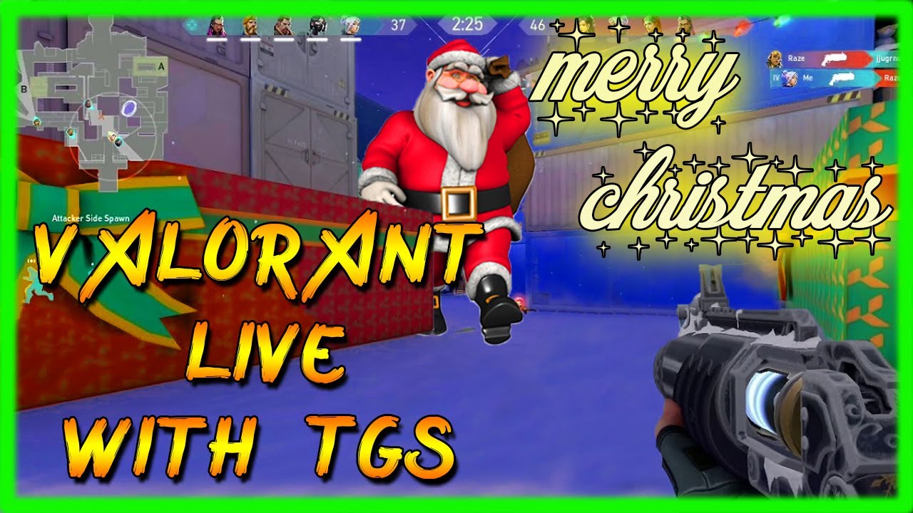 VALORANT LIVE | MERRY CHRISTMAS TO ALL | RACE TILL 1000 SUBSCRIBERS ...