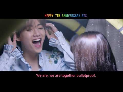 BTS 7th Anniversary! [0613] We are Together, Forever Bulletproof.