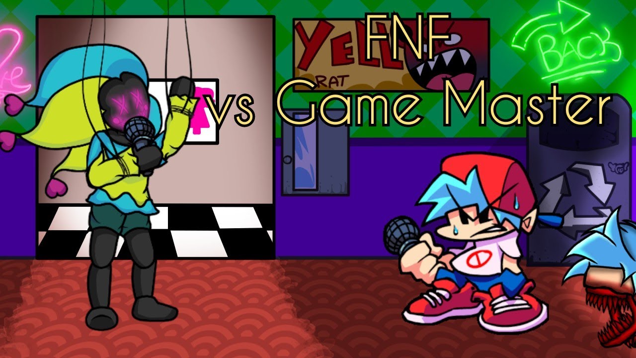 FNF(フライデーナイトファンキン) vs Game Master プレイ動画+解説(?) - YouTube