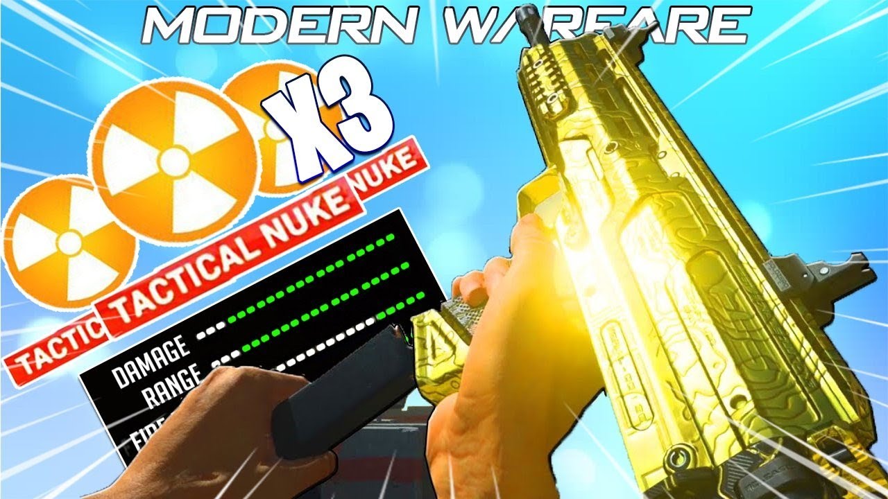 MW - TRIPLE TACTICAL NUKE *SOLO*! WITH MP7 ON SHOOT HOUSE - YouTube