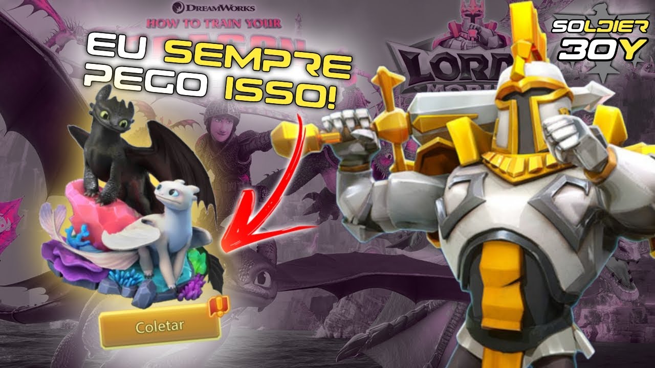 Lords Mobile Skin do Evento collab Dreamworks - YouTube