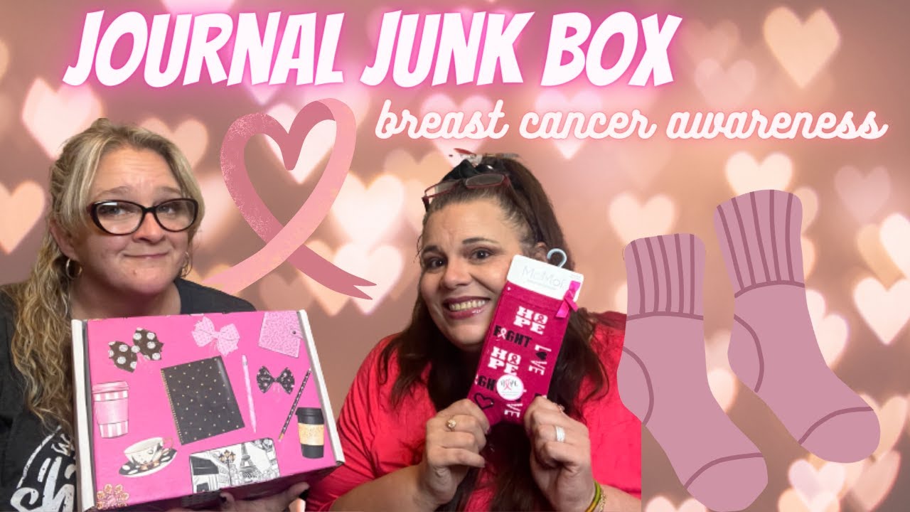 The Journal Junk Box October // Celebrating Breast Cancer Awareness # ...