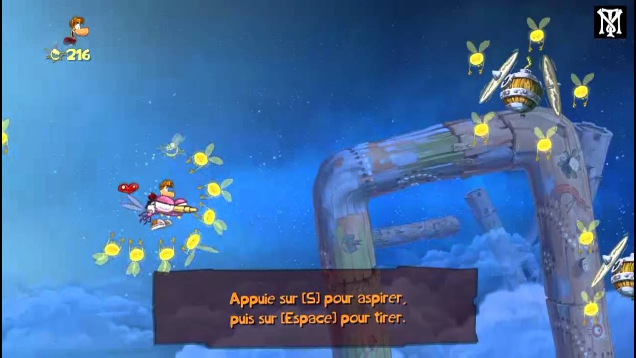 Rayman Origins Hé Ho, Moskito ! [7] - YouTube