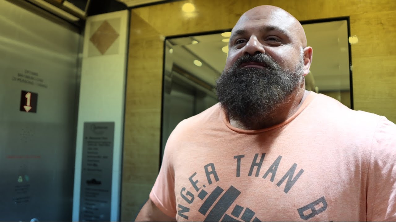 Arriving in London for The Strongman Classic - YouTube