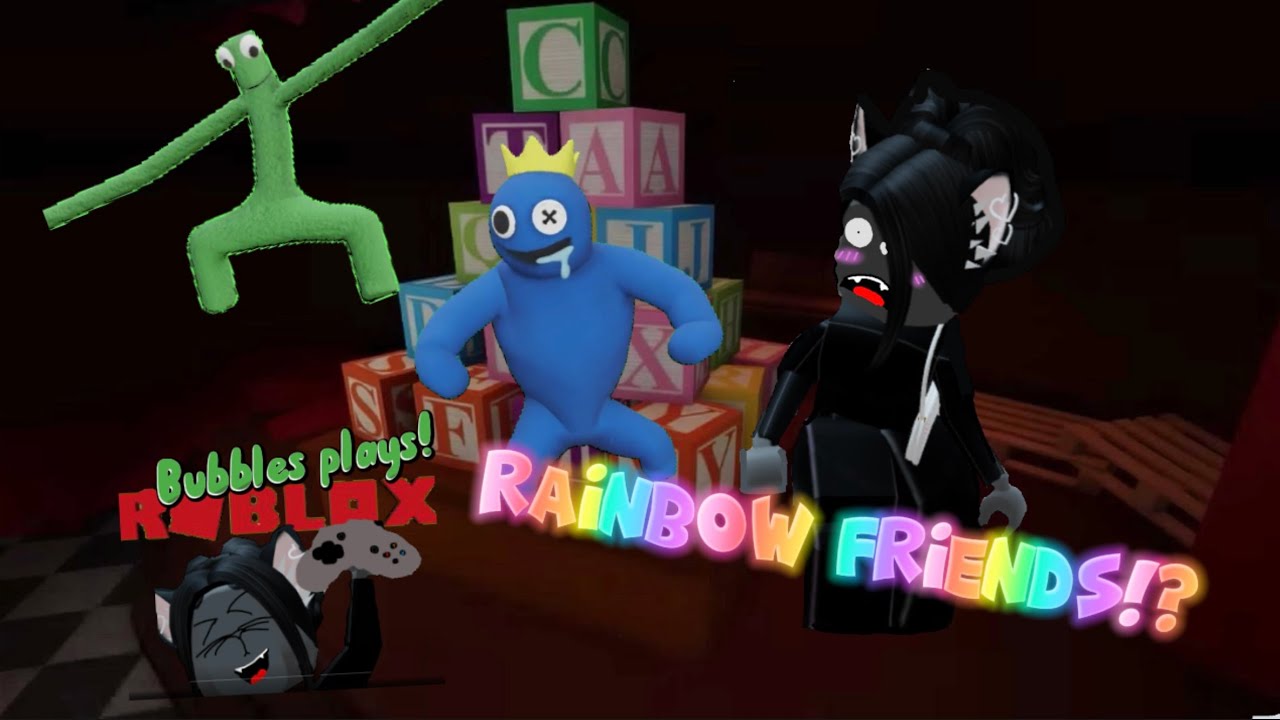 Bubbles Gets Eaten By A Green Noodle Guy!!! - Rainbow Friends ...