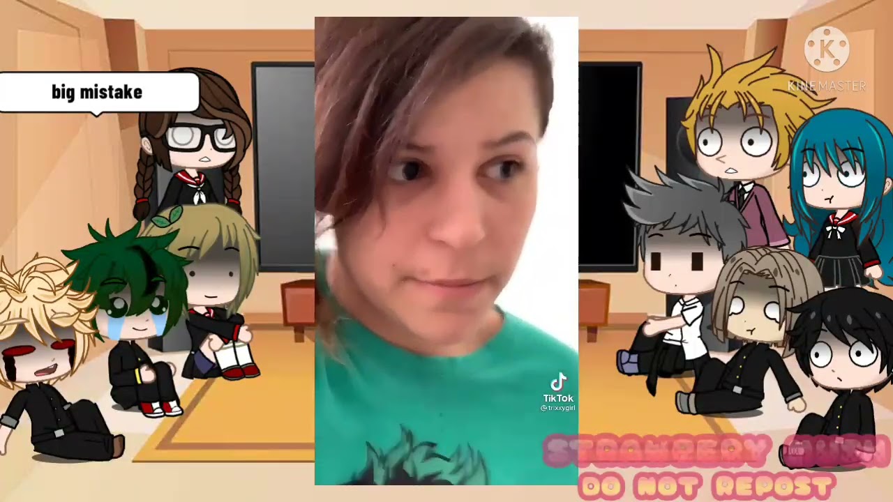 MHA past Aldera junior high (deku's classmate's ) react to future ...
