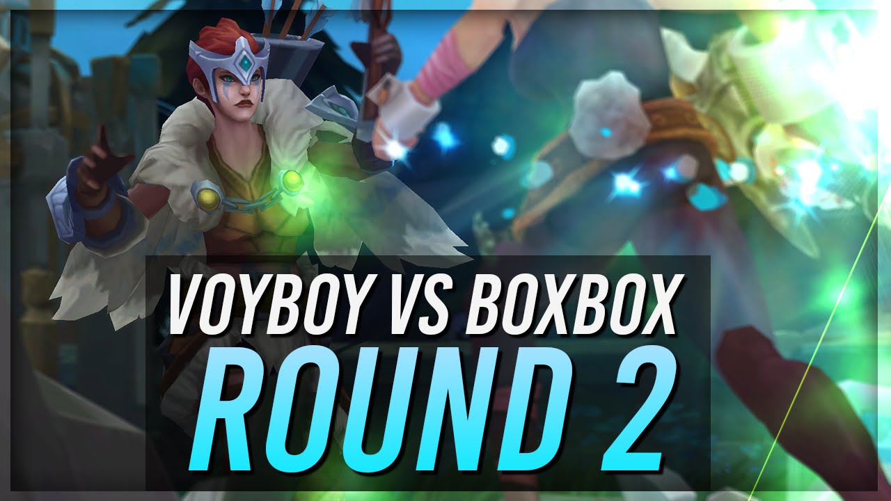 Voyboy QUINN vs Boxbox RIVEN ROUND 2! - YouTube