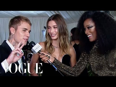 Justin & Hailey Bieber on Dressing Up for the Met | Met Gala 2021 with Keke Palmer | Vogue